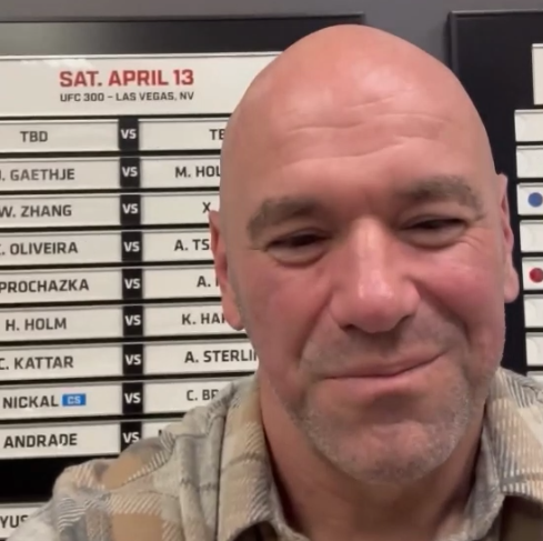 Has Dana White Just Leaked The UFC 300 Match-Ups? - DMARGE
