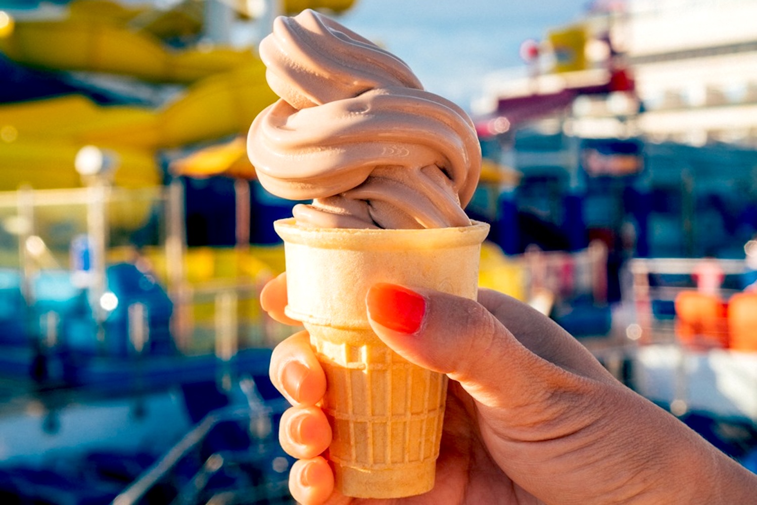 Why Cruise Ships Always Serve Ice Cream