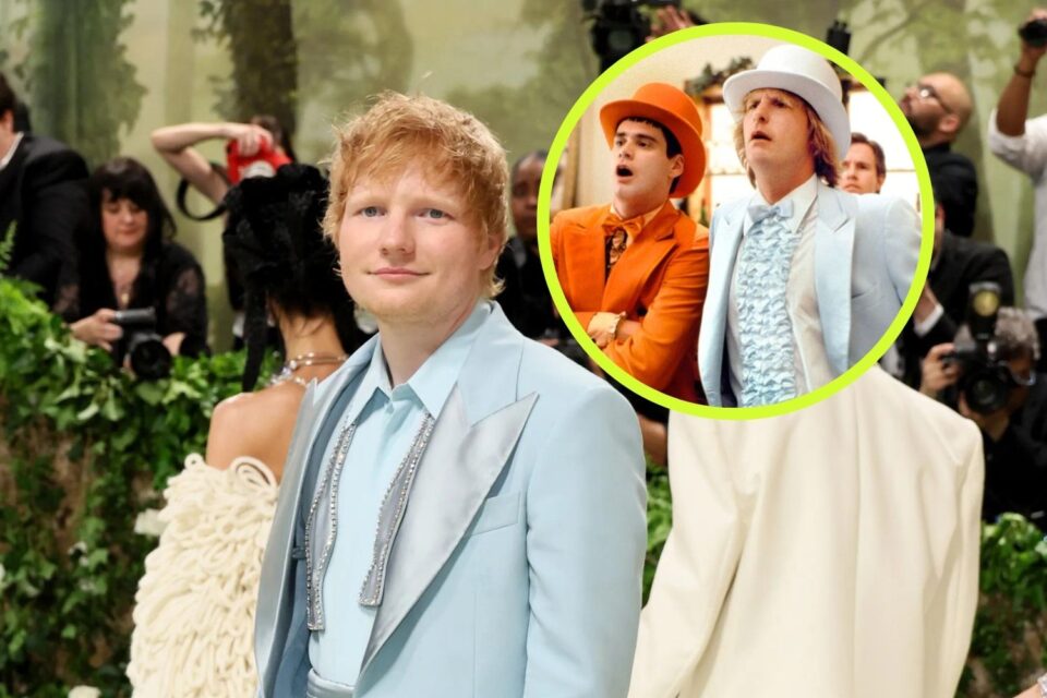 Ed Sheeran's 'Dumb & Dumber' Met Gala Outfit Is Even Worse Than His Music Ed Sheeran's 'Dumb & Dumber' Met Gala Outfit Is Even Worse Than His Music