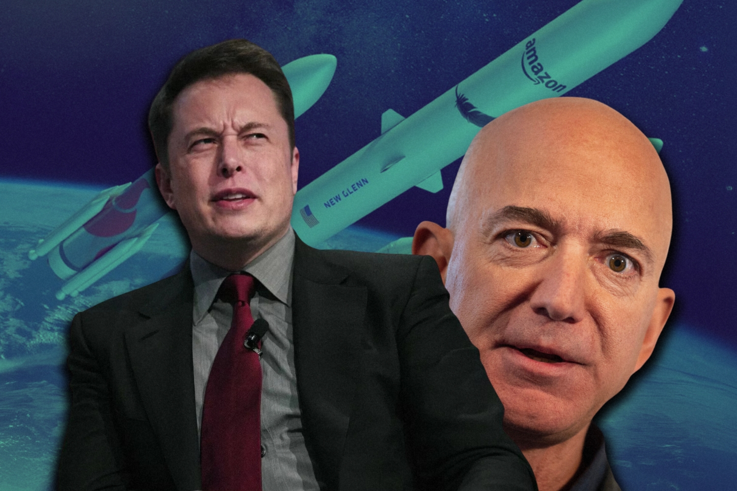 Elon Musk Lashes Out At Jeff Bezos As Blue Origin 'Billionaire Beef ...