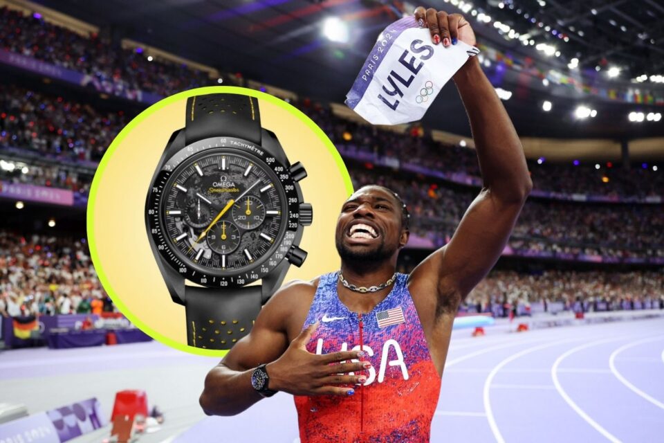 Noah Lyles' 100m-Winning OMEGA Is The Fastest Watch On Earth
