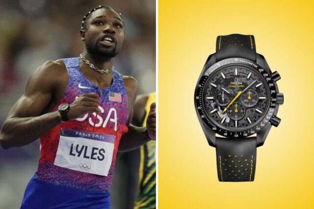 Noah Lyles' 100m-Winning OMEGA Is The Fastest Watch On Earth