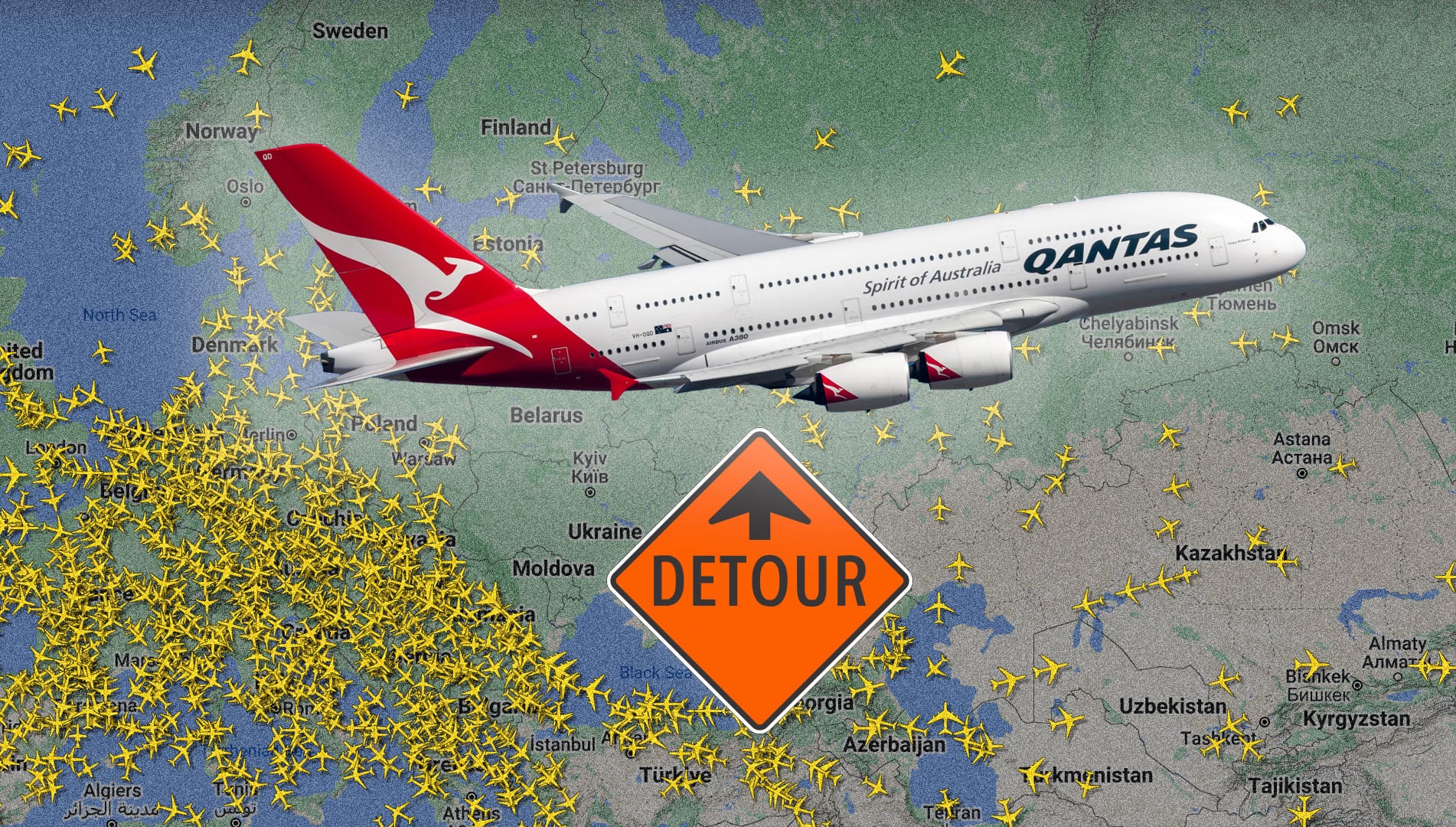 Why Airlines Avoid Russia and Ukraine: The Real Cost Of Flying Over ...