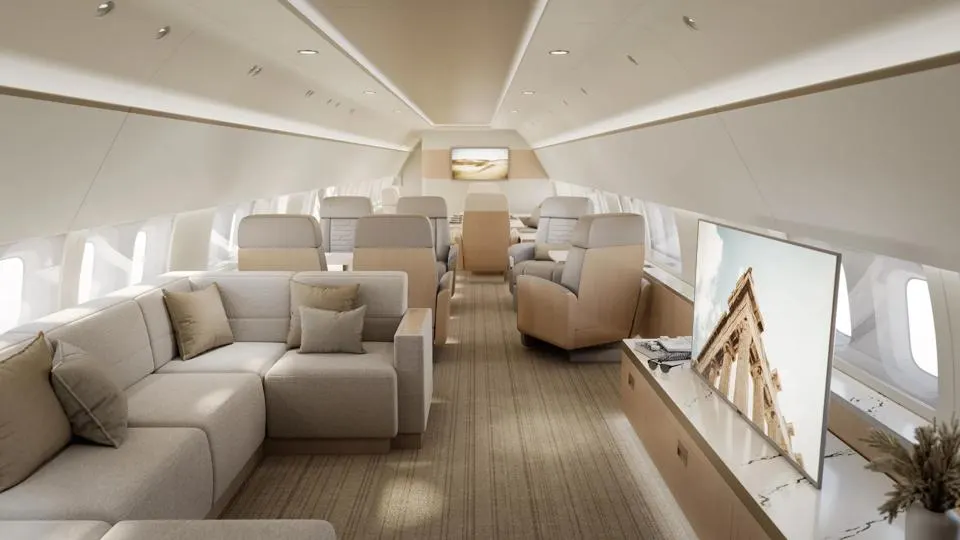 Boeing’s 'Sky Mansion' Business Jets Bring Five-Star Hotel Luxury To ...
