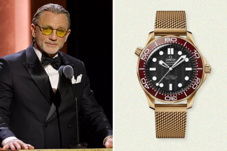 Daniel Craig’s Unseen OMEGA Seamaster Steals Spotlight At Governor’s Awards