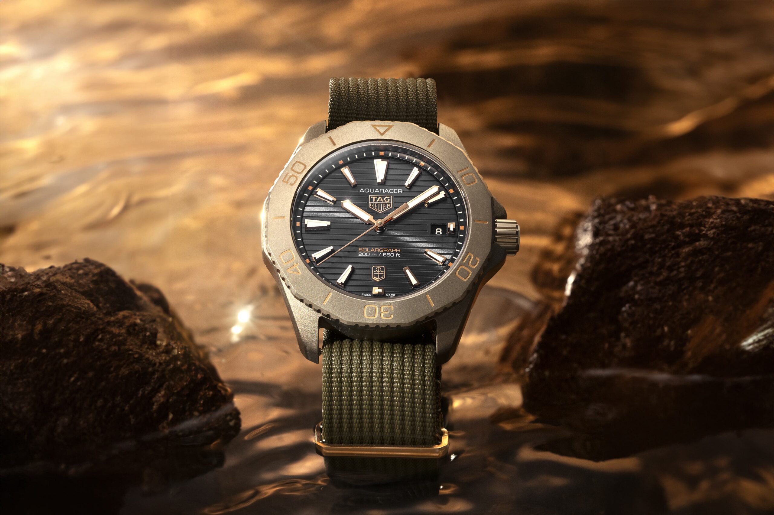 TAG Heuer Drops Limited Edition Aquaracer Solargraph… & It’s A Ripper, Rita