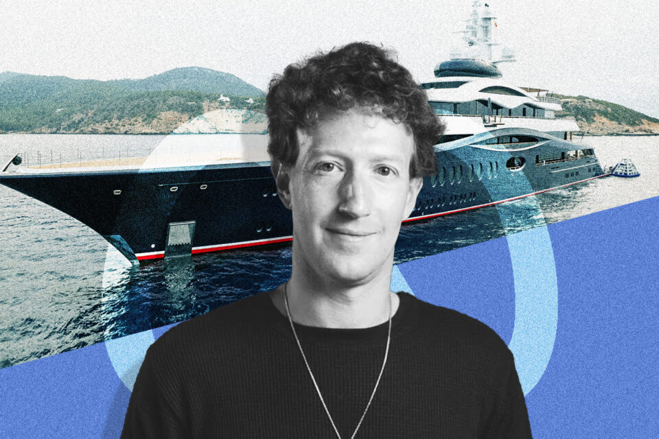 Mark Zuckerberg's Yacht Comes With A Helipad And 200-Foot Wingman