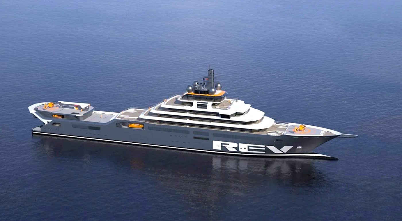 REV Ocean Is The World’s Largest Yacht, Destined To Save Our Oceans