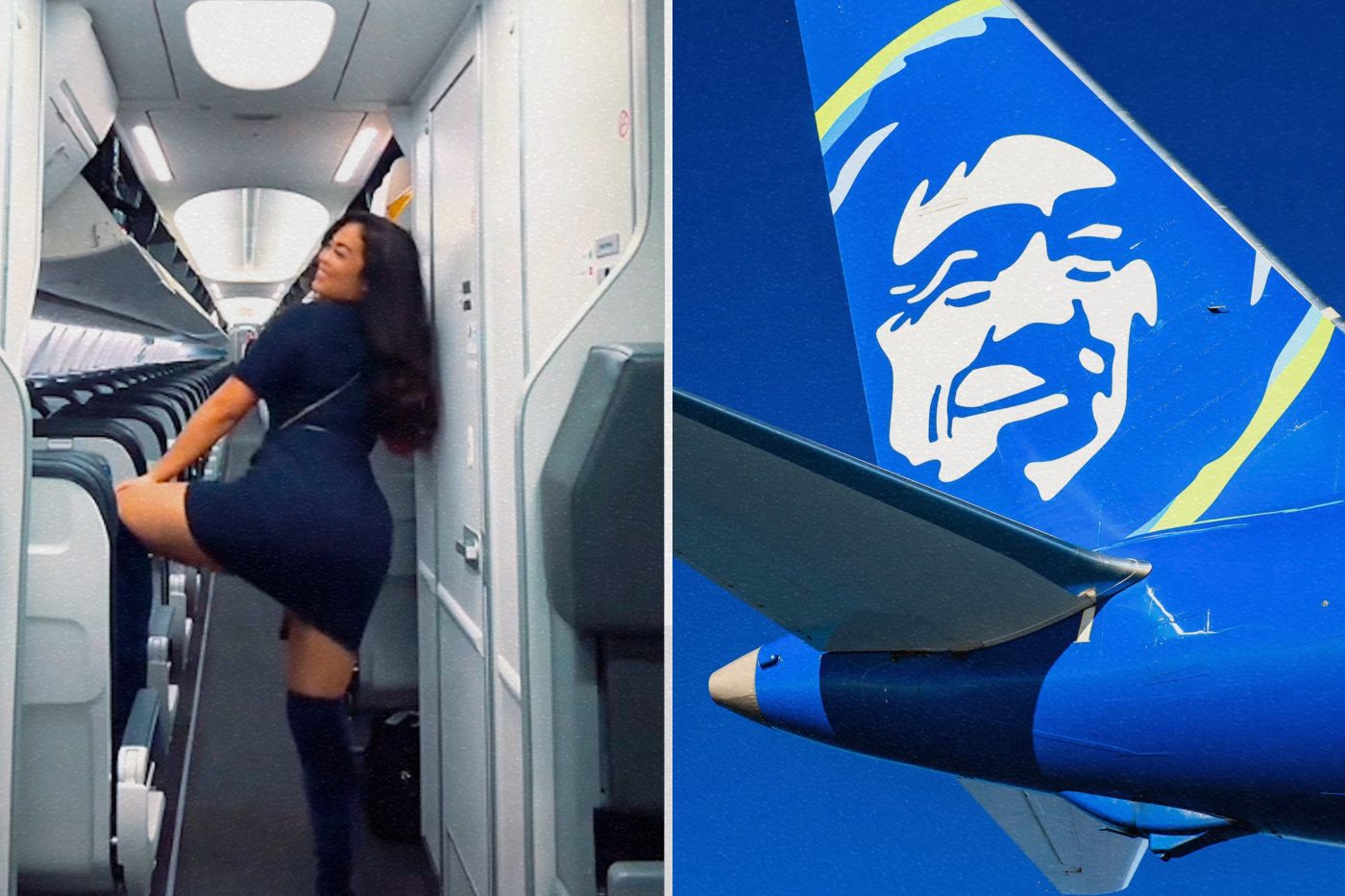 Alaska Airlines Flight Attendant Fired For Making 'Inappropriate' In-Flight Video Launches GoFundMe