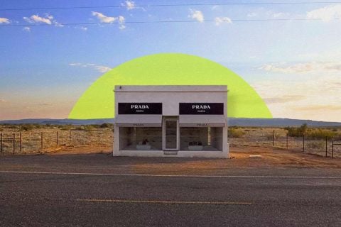 Why Prada Built A Fully-Stocked Store In The Texas Desert That Never Opens