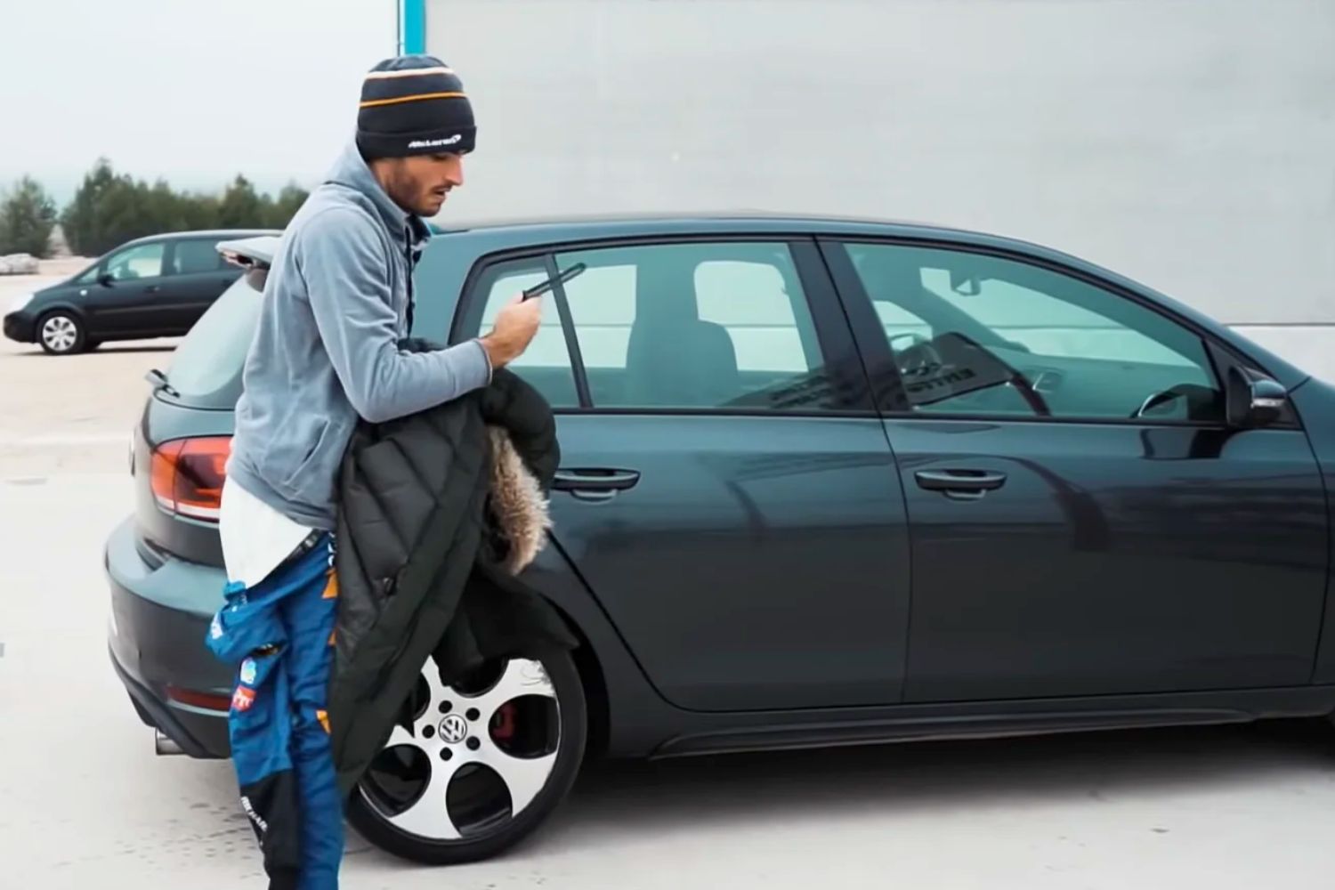 F1 Star Carlos Sainz Reveals He Still Drives 12-Year-Old Hatchback Over ...