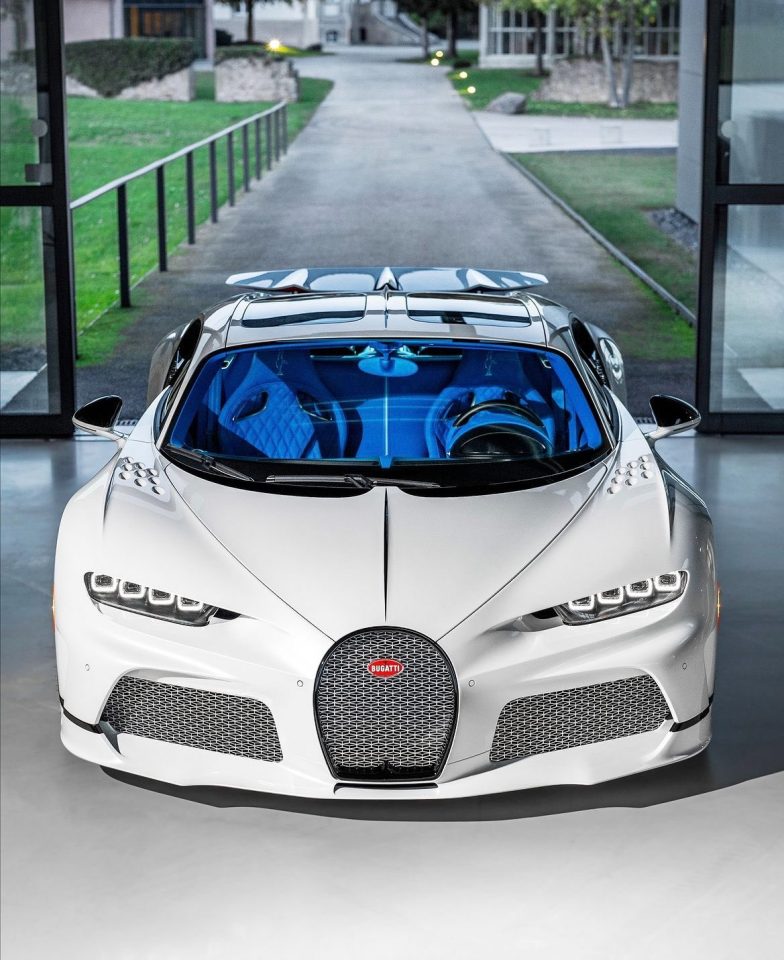 Ultra-Rare White Bugatti Chiron Is A One-Of-One Masterpiece